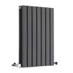 Flat Horisontal Dobbelt Radiator Hvid - Håndklædetørrer.dk