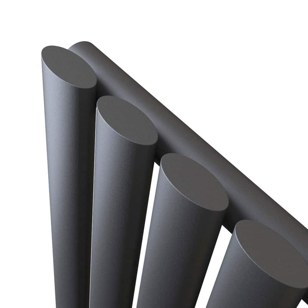 FLAT Dobbelt Vertikal Radiator i Hvid - Håndklædetørrer.dk